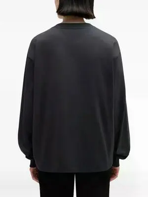 GANNI Long-sleeve Graphic Sweatshirt