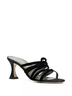 Manolo Blahnik 80mm Clementel Sandals