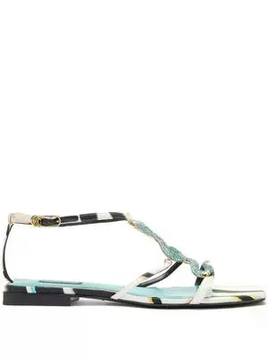 Roberto Cavalli Flat Sandals For Women