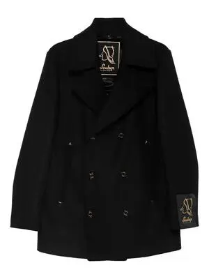SEALUP Double-breasted Coat - Black