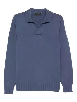DELL'OGLIO Collared Polo Shirt