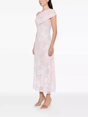 SELF-PORTRAIT Lace Midi Dress