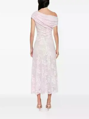 SELF-PORTRAIT Lace Midi Dress