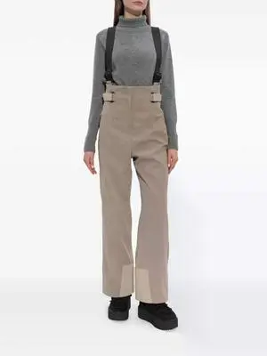 Sease Aoraki Suspender Ski Trousers - Brown