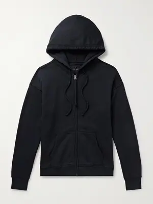 NILI LOTAN Brian Jersey Zip-up Hoodie