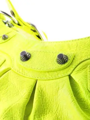 Balenciaga Le Cagole Xs Studded Hobo Bag