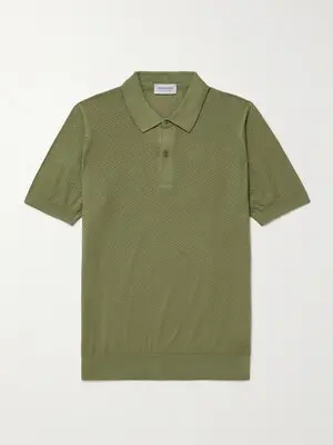 John Smedley Button Down Polos For Men
