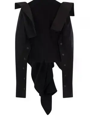 Yohji Yamamoto Draped Jacket