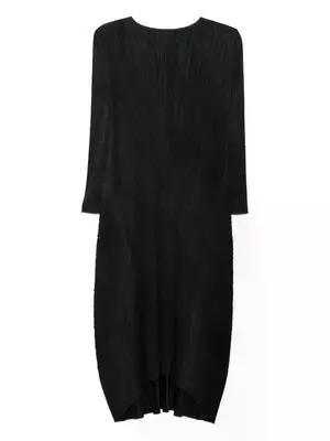 Pleats Please Issey Miyake Long Sleeve Day Dresses