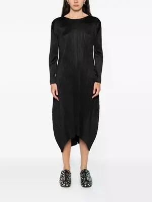 Issey Miyake Pleated Maxi Dress