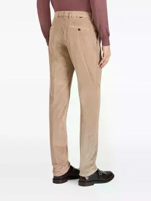 SLOWEAR Straight-leg Corduroy Trousers - Neutrals