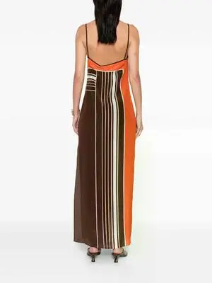 SIR. Destino Striped Maxi Dress