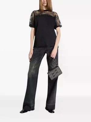 GAELLE Embellished Denim Jeans