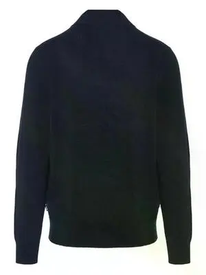 BOSS Long Sleeve Zip-up Sweater - Blue