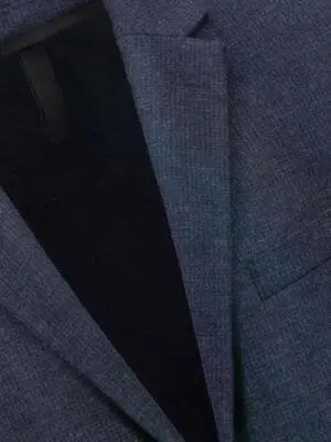 Harris Wharf London Single-breasted Wool Blazer - Blue