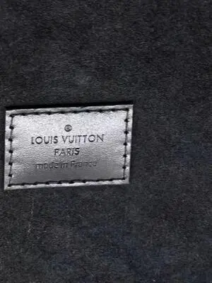 LOUIS VUITTON Cannes Handbag Reverse Monogram Canvas Satchel - Black