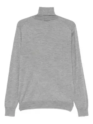 DELL'OGLIO Long-sleeve Roll-neck Sweater - Grey