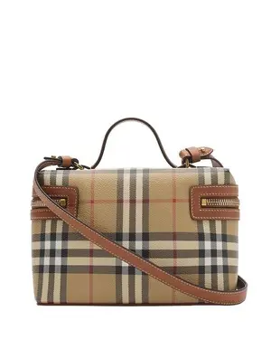 Burberry Check Vanity Bag