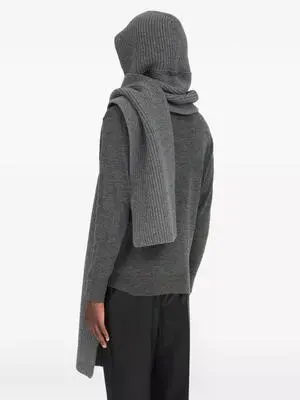MAISON MARGIELA Ribbed Hooded Scarf