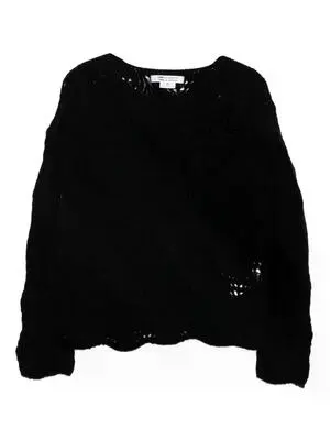 Comme Des Garçons Knitted Top - Black