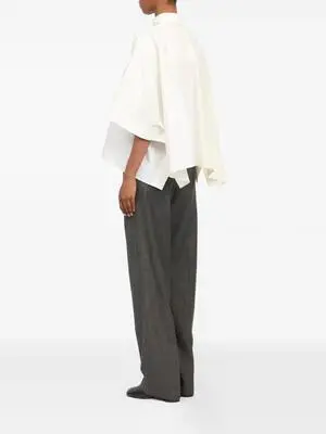 MAISON MARGIELA Cropped Striped Shirt