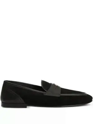 Dolce & Gabbana Leather Loafers - Black