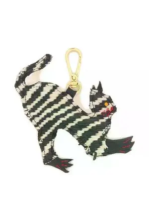 Marni Animal Charm Keyring - Black