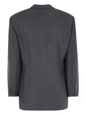 MAGLIANO Pinstriped Button-up Blazer