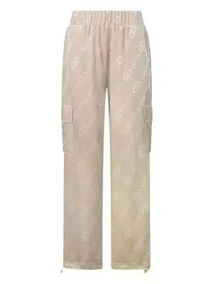 Liu Jo Logo-pattern Cargo Trousers