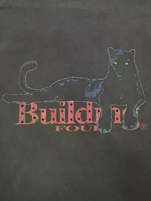BLDG4 Billiard Graphic T-shirt - Grey