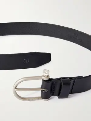 BLEU DE CHAUFFE Manille Leather Belt