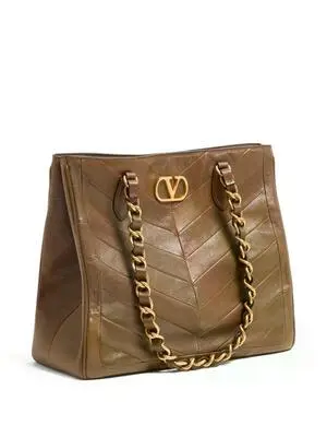 Valentino Garavani Laseine Shopping Bag In Nappa Leather