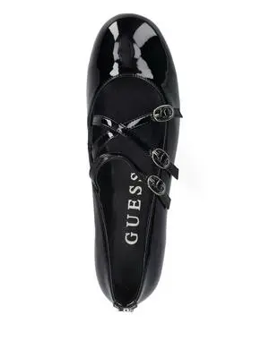 Guess Buckle-fastening Ballet Flats