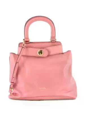 Prada Carey Leather Medium Tote Bag