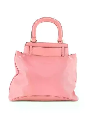 Prada Carey Leather Medium Tote Bag