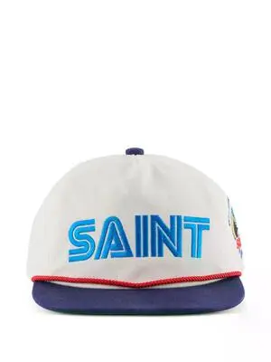SAINT MXXXXXX X Sega Embroidered Baseball Cap - White