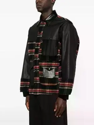 Junya Watanabe X Comme Des Garçons Check Panelled Jacket