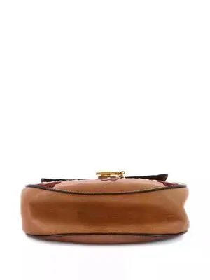 Chloé Drew Patchwork Studded Crossbody Bag