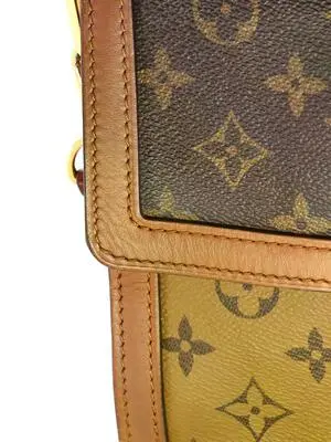 LOUIS VUITTON Dauphine Reverse Monogram Canvas Mm Shoulder Bag