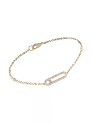 LB EXCLUSIVE 14k Yellow Diamond Bracelet - Gold