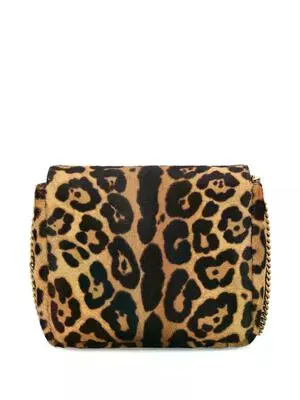 Saint Laurent Kate Animal-print Shoulder Bag