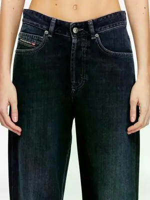 DIESEL® 1971 D-sent-s1 Shaded Embroidered Jeans - Blue