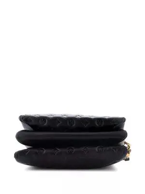 LOUIS VUITTON Coussin Mm Crossbody Bag Monogram Embossed Lambskin - Black