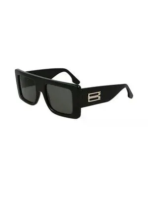 Victoria Beckham Logo-plaque Square Frame Sunglasses
