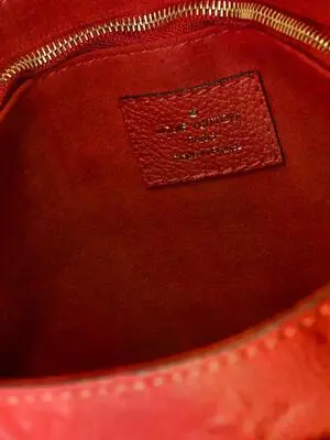 LOUIS VUITTON Vavin Pm Crossbody Bag Monogram Empreinte Leather - Red