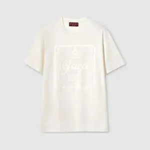Gucci Soft Cotton Jersey T-shirt With Print