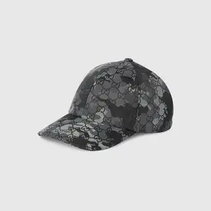 Gucci Gg Marbled Canvas Baseball Hat