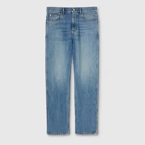 Gucci Slim Fit Cotton Denim Pants