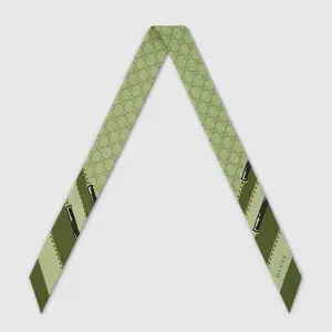 Gucci Printed Silk Ribbon Silk