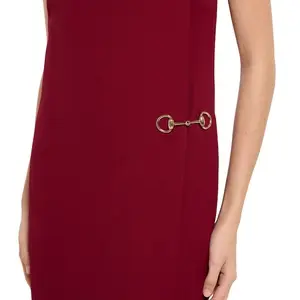 Gucci Sablé Dress With Horsebit Detail